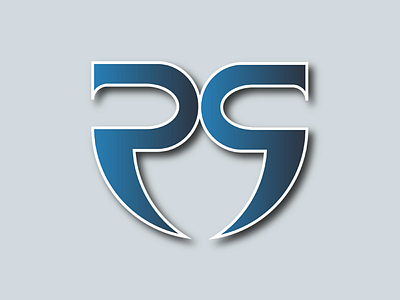 Logo Ps Brand Branding Design designs, themes, templates and ...
