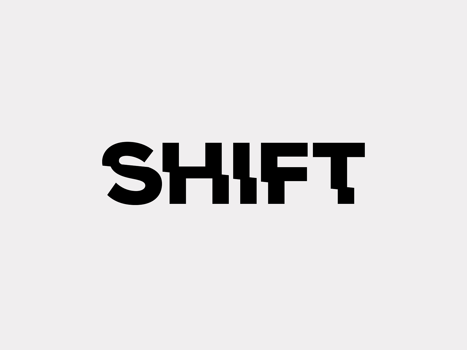 Shift Workmark Logo Design by Murat Bo on Dribbble