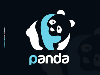Panda logo by Urbantechie on Dribbble