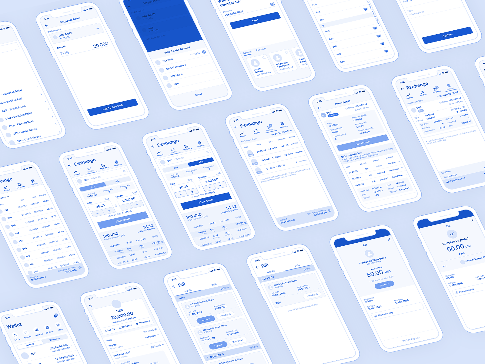 Mid Fidelity Wireframes by Luck Nawaporn on Dribbble