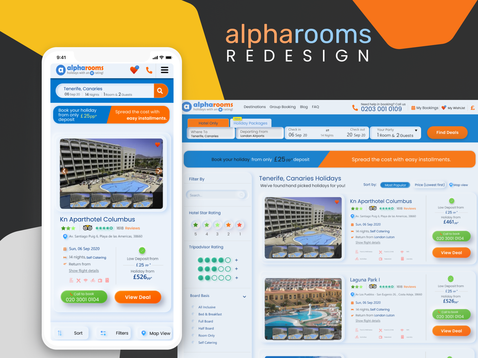 Alpharooms Redesign by Divya Kochhar on Dribbble