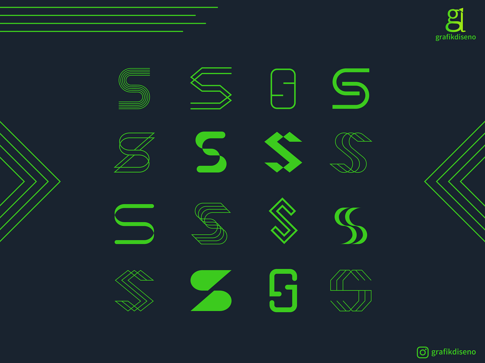 Single Letter S by grafikdiseno on Dribbble