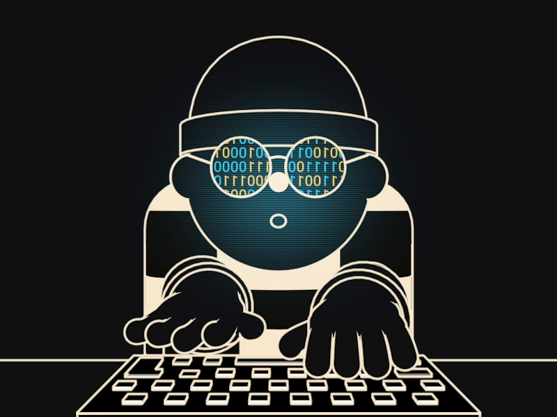 Hacker Loop by Mark_Animation on Dribbble