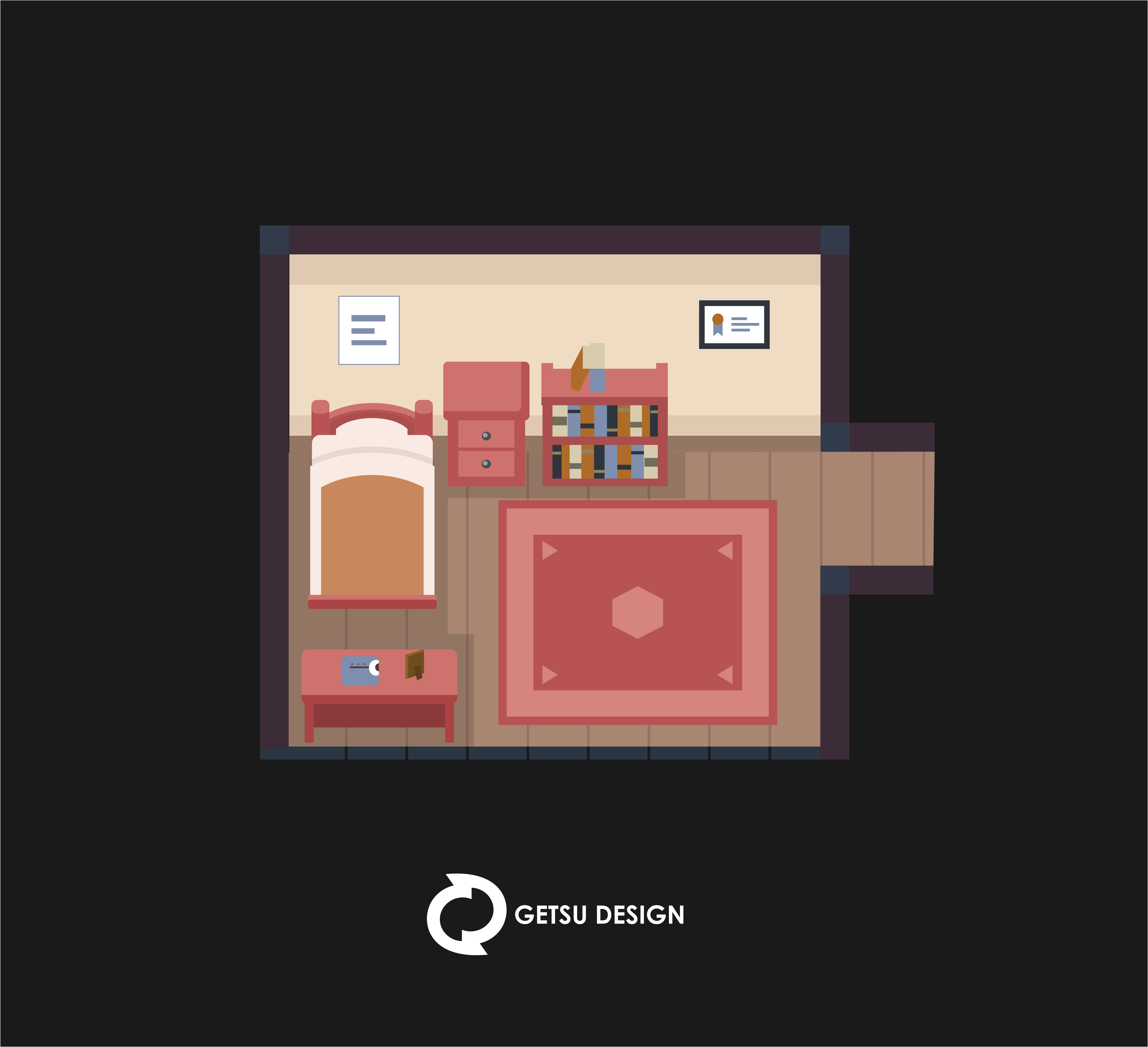 RPG game art..Room by Getsu Design on Dribbble