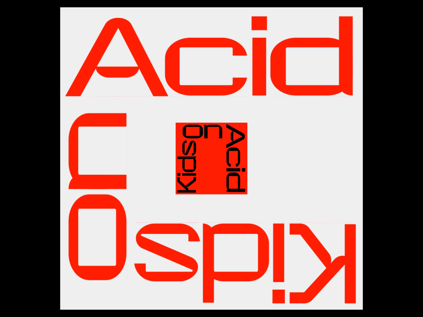 Kids on acid - type animation - 02 by Gabriel Dzieslaw on Dribbble