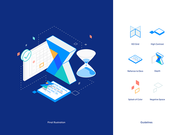 7pace Illustration Guidelines by Victor Korchuk on Dribbble