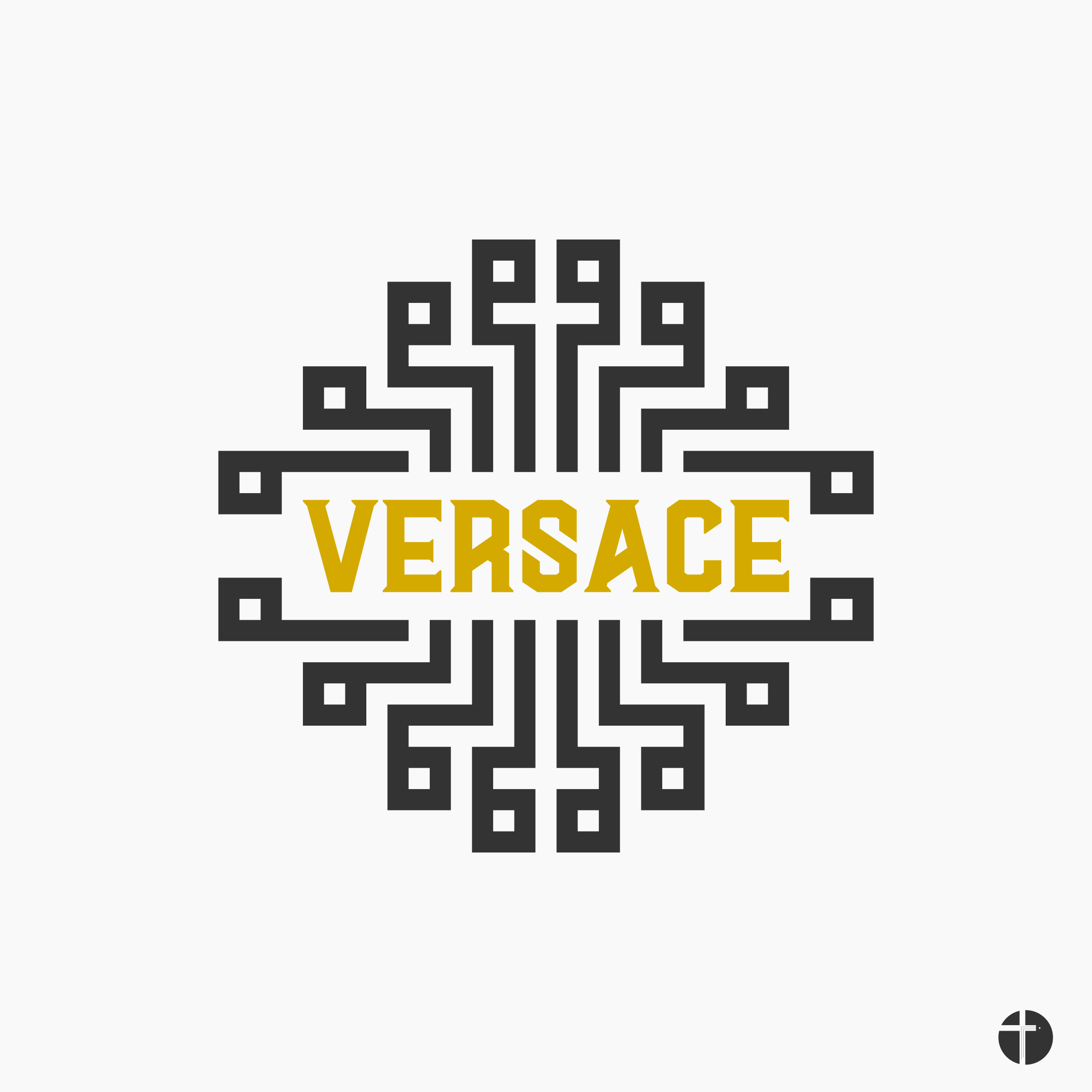 Versace Logo Redesign Concept by Vladimir Topalovic on Dribbble