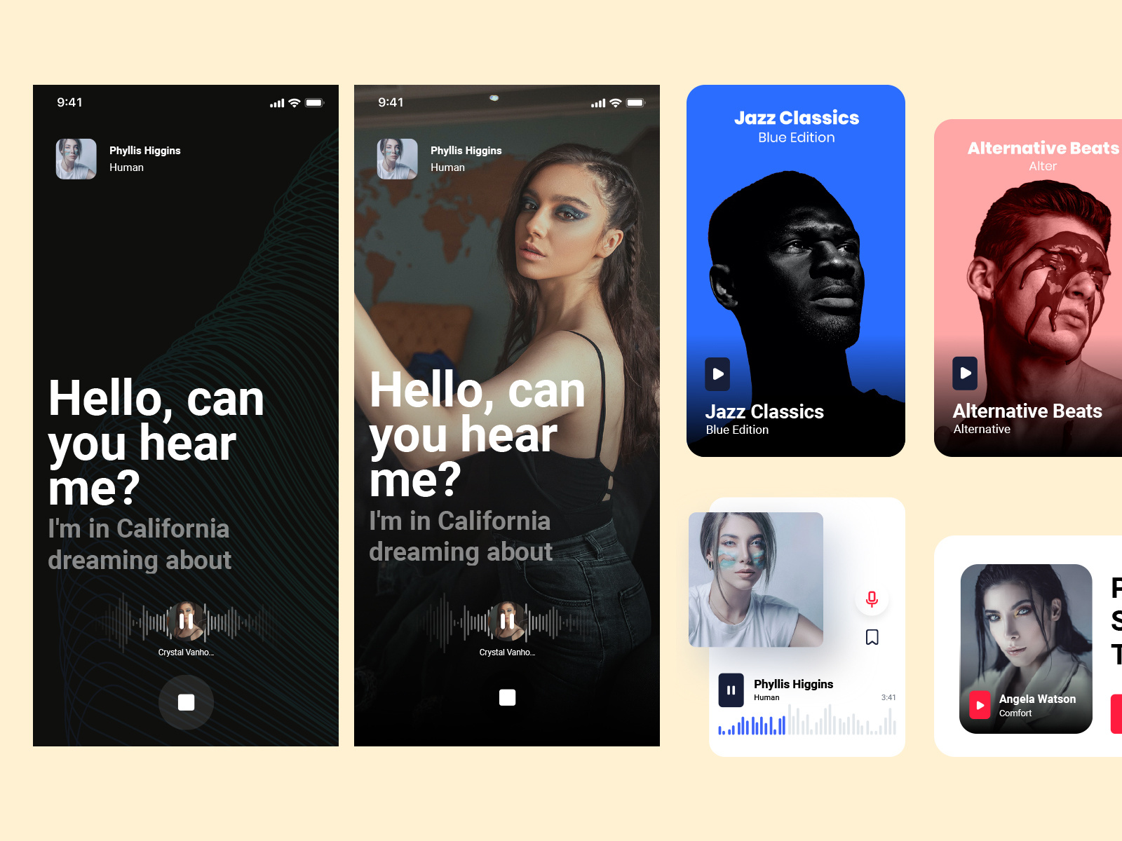 Music UIkit by Ehsan Fathian on Dribbble