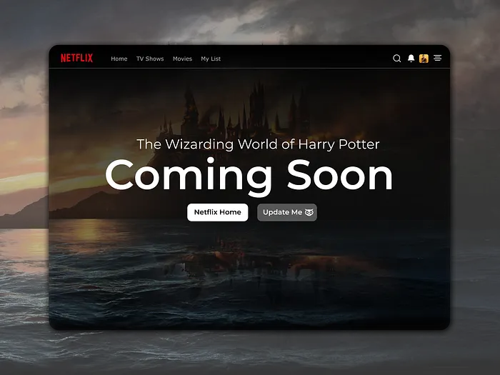 Netflix UI designs, themes, templates and downloadable graphic elements ...