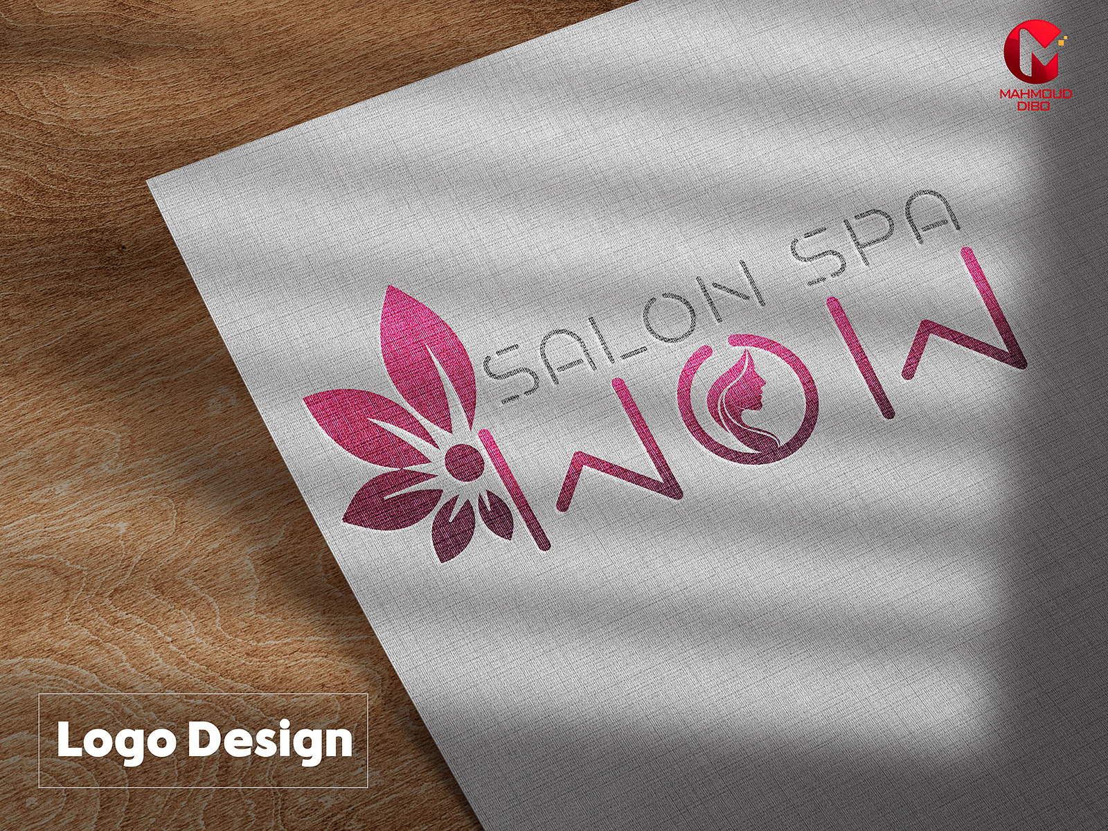WOW logo design by Mahmoud on Dribbble