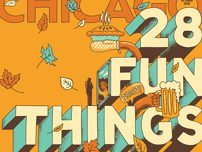 Chicago mag cover by Jeff Rogers on Dribbble