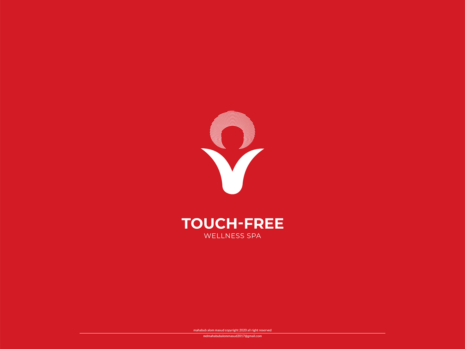 Toch free logo by Ma Masud Hossen on Dribbble