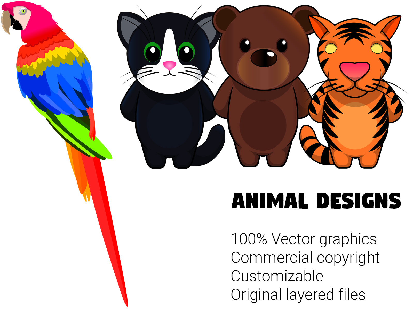 Personalized Animal Designs by Mike Wigen on Dribbble