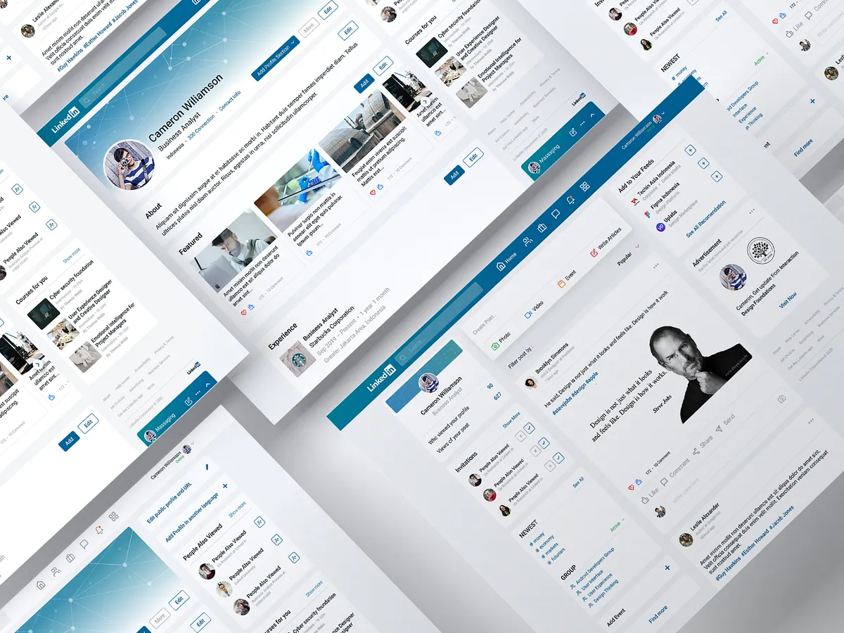 Web Profile designs, themes, templates and downloadable graphic ...