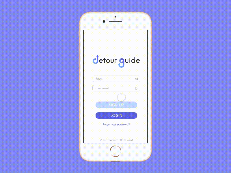 Detour Guide by Soomin Kim on Dribbble