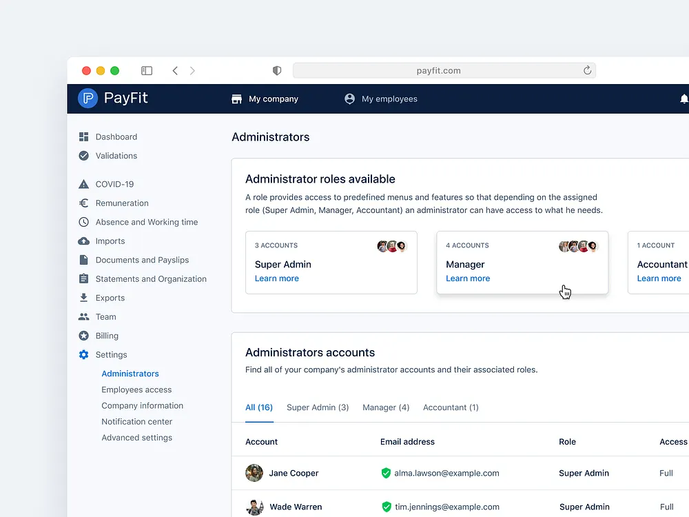 Browse thousands of Roles And Permissions UI images for design ...