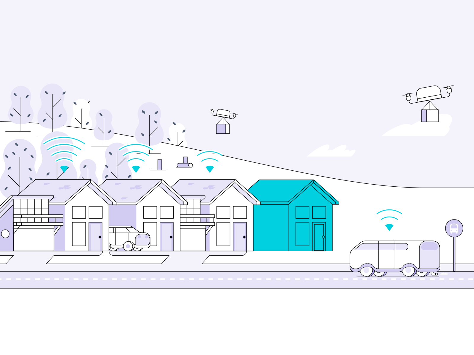 Master Plan Community illustration by Robert Ignasiak on Dribbble