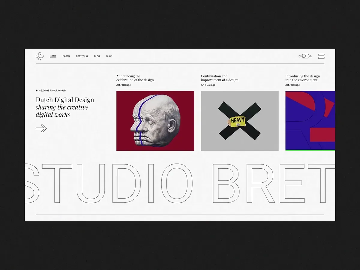 Browse thousands of Horizontal Portfolio images for design inspiration ...