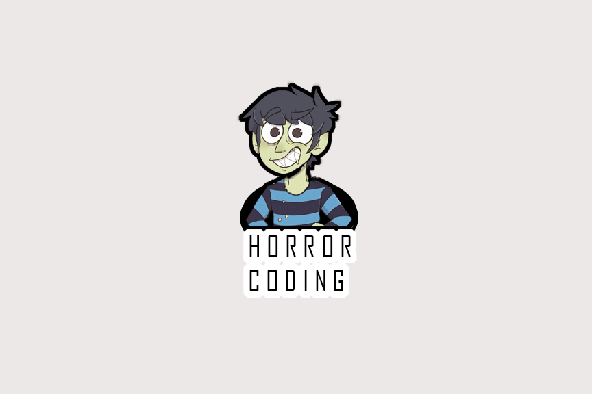 Coding horror sticker by Mubashir on Dribbble