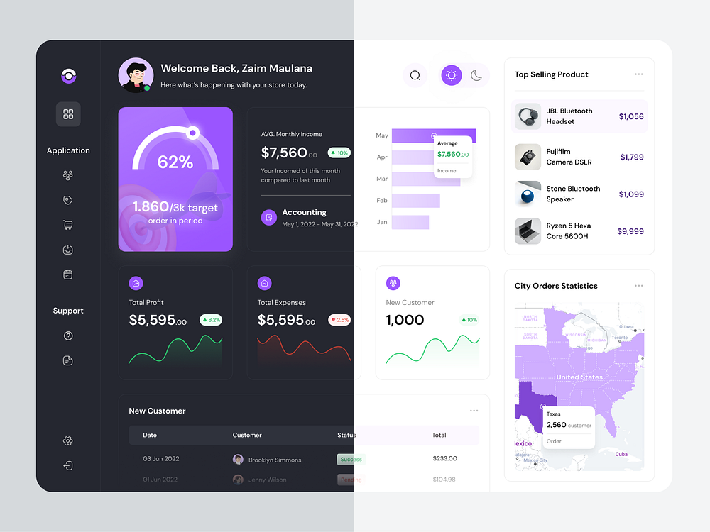 Browse thousands of Dark Mode Table images for design inspiration ...