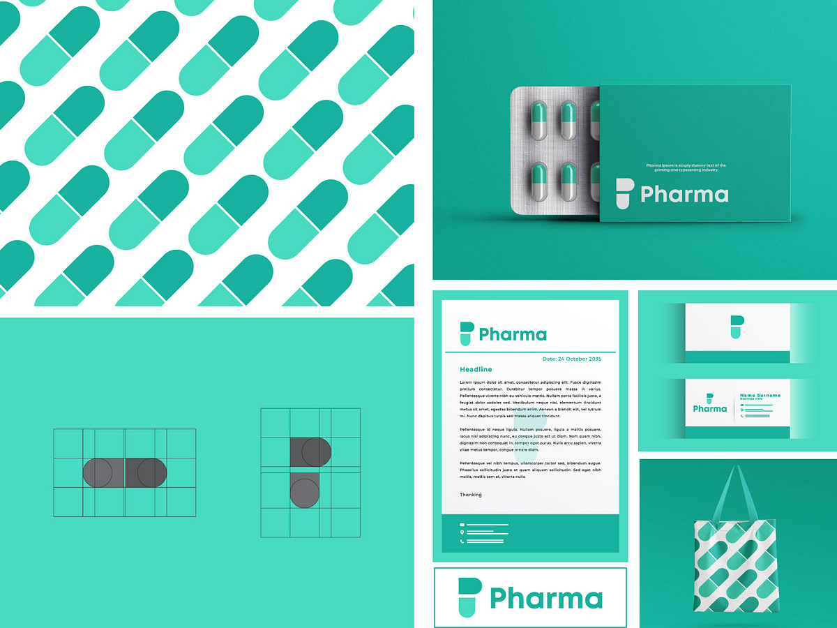 Medical Logo and Brand Identity Design by Mohasin Alam on Dribbble