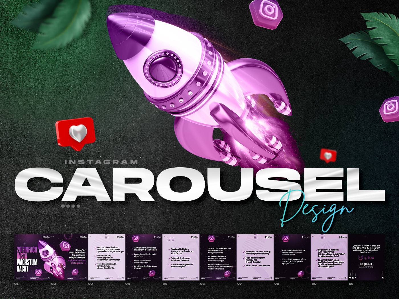 Instagram Carousel Design Post 58 by Infyum on Dribbble