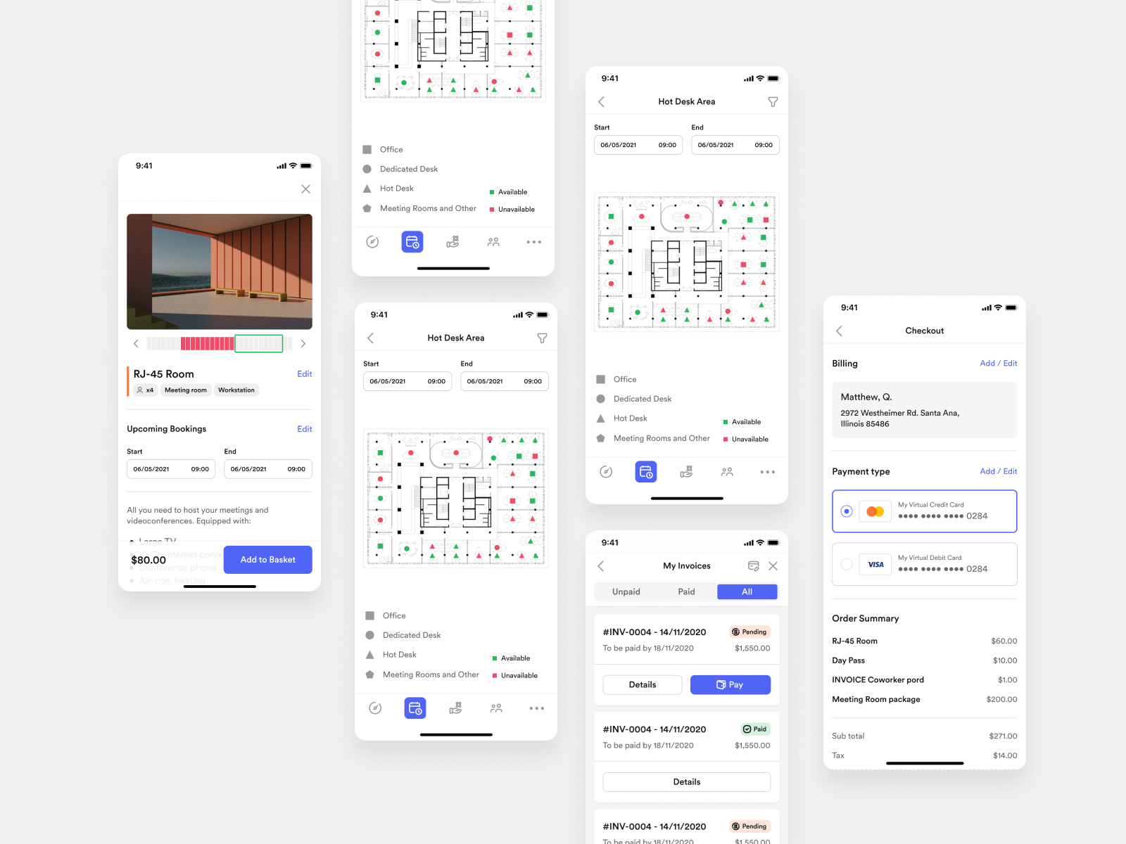 Nexudus Application - Booking Flow by Vincentas Staude for Balkan ...