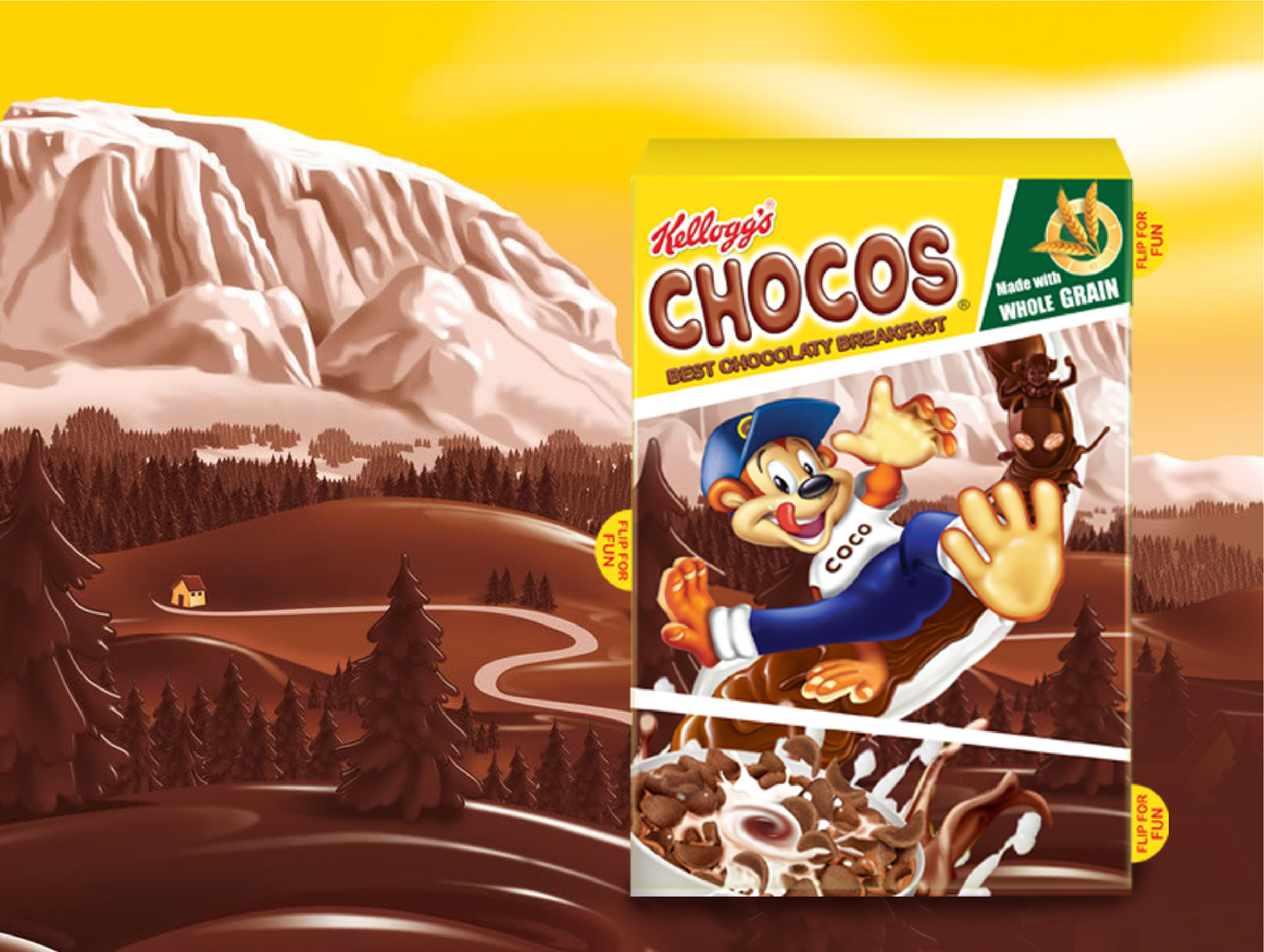 Kellogg's Chocos | Special edition packaging design by Neha Shrimali on ...