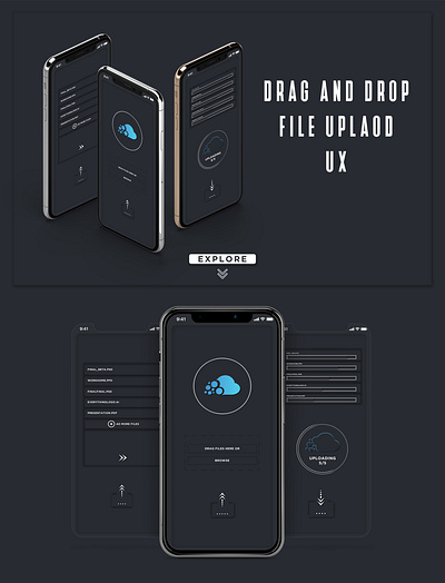 Browse thousands of Drag Drop File Upload images for design inspiration ...