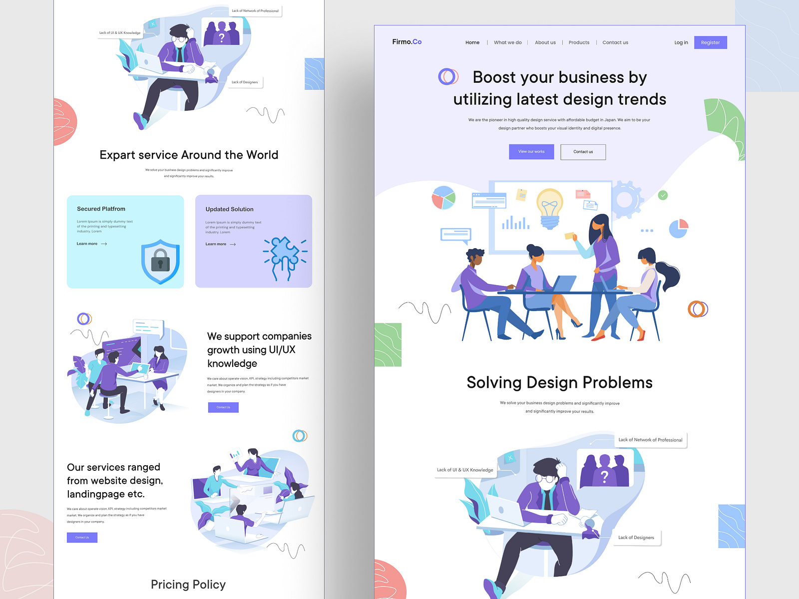Design Startup Website Concept by Sifat Hasan on Dribbble