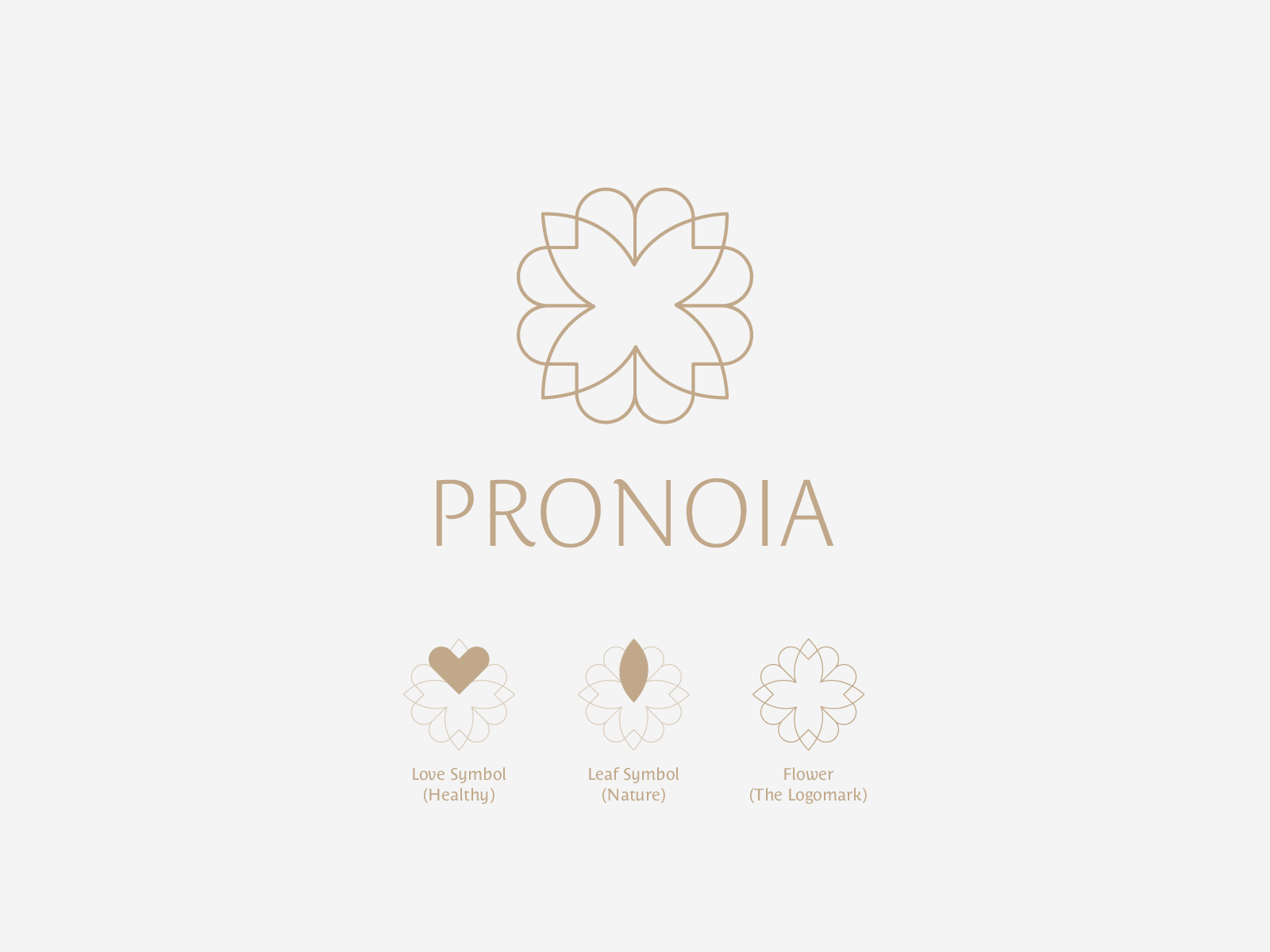 Pronoia - Logo Design for Wellness Studio by Faikar | Logo Designer on ...