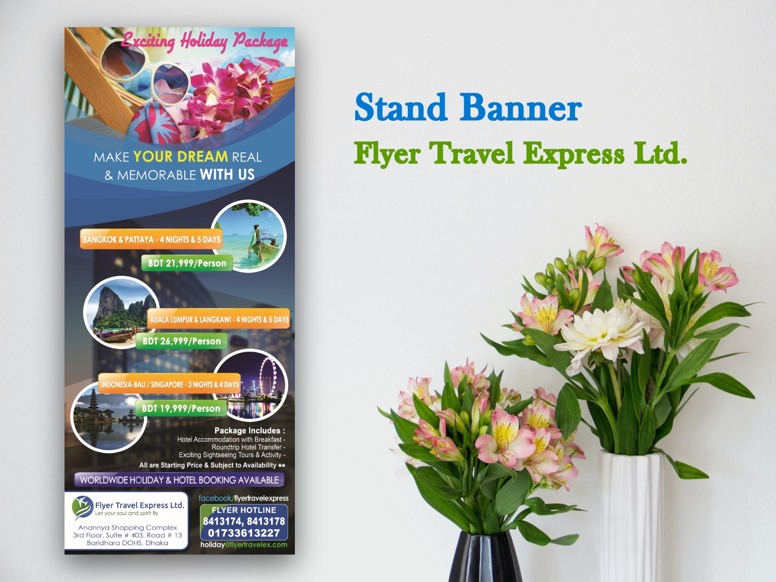 Stand Banner by Ritu Akter on Dribbble