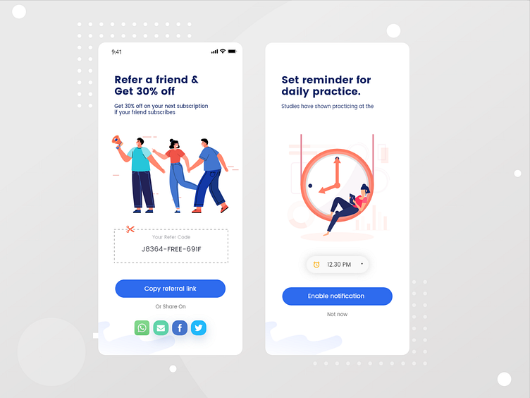 Minimal Onboarding app Ui Design by Sanket Pal for indianpix on Dribbble