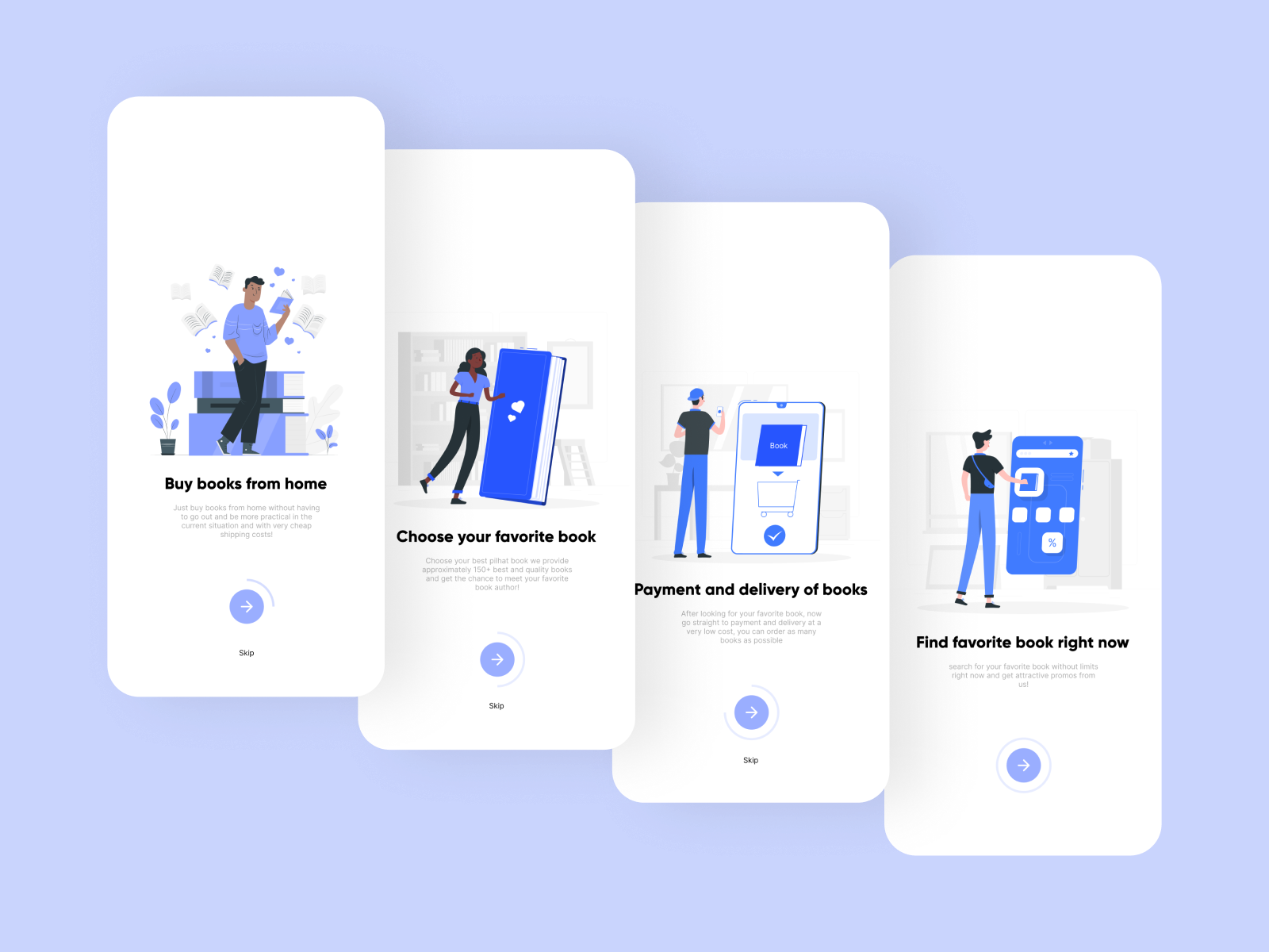 Book onboarding by Designbyiam on Dribbble