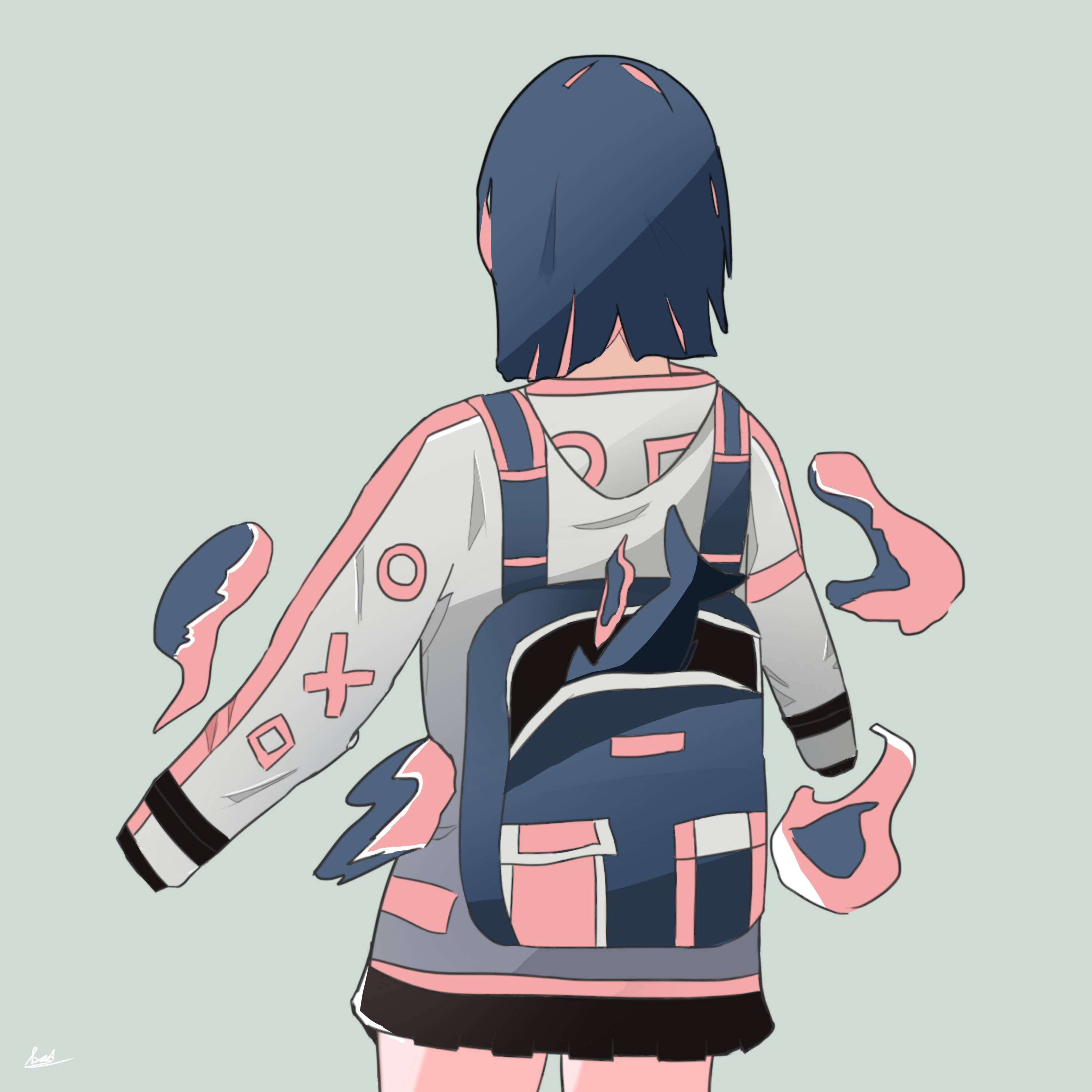 Character design of girl by Ahmad Nur Badri on Dribbble