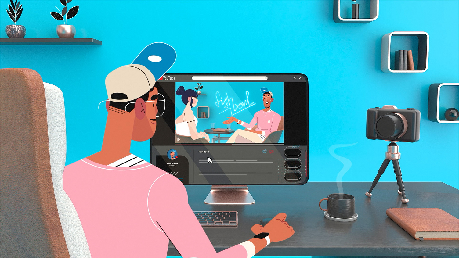 3D background - 2D animation by Jordi Ayguasenosa Jara for Animagic ...