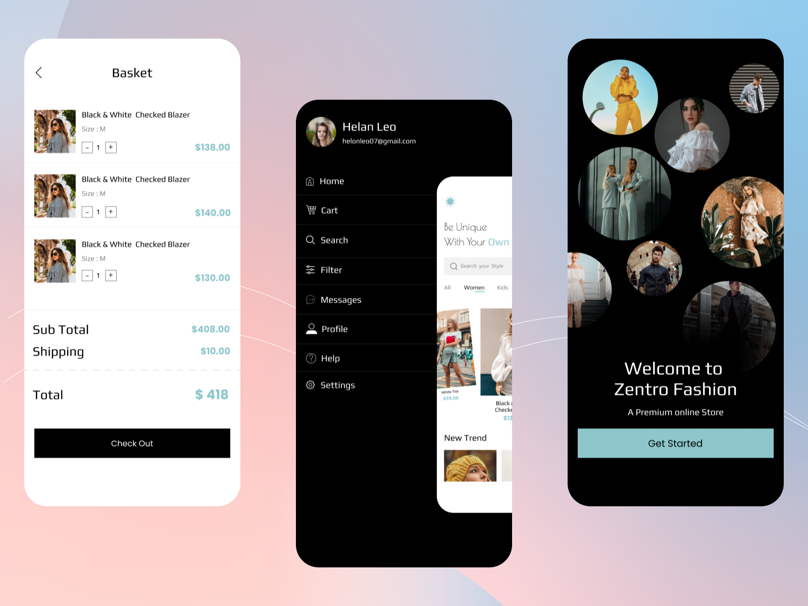 Fashion🥻 Store UI Design by Indylogix UI/UX for IndyLogix Solutions on ...