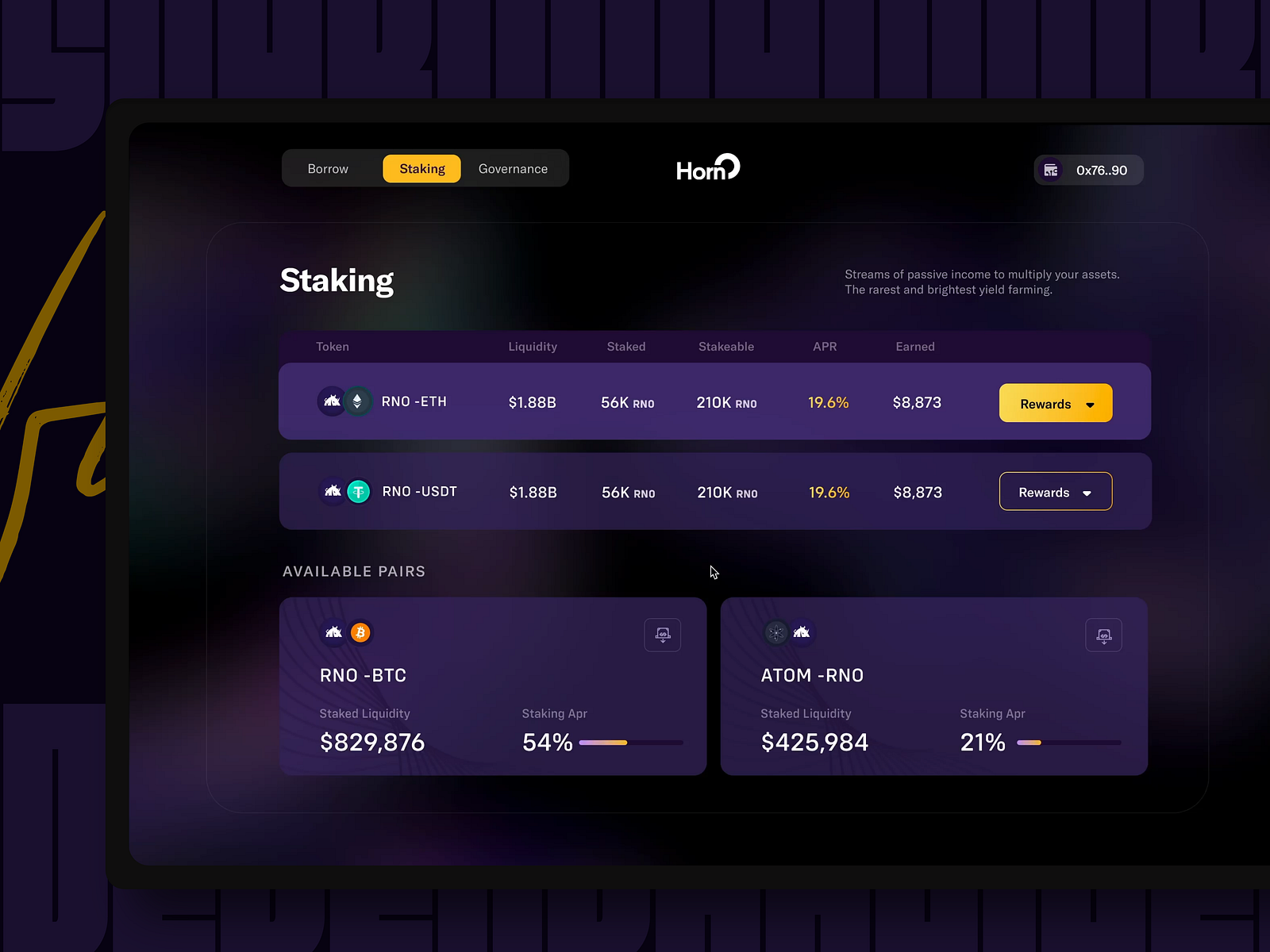 Defi-Staking Cryptocurrency by Ojieame on Dribbble