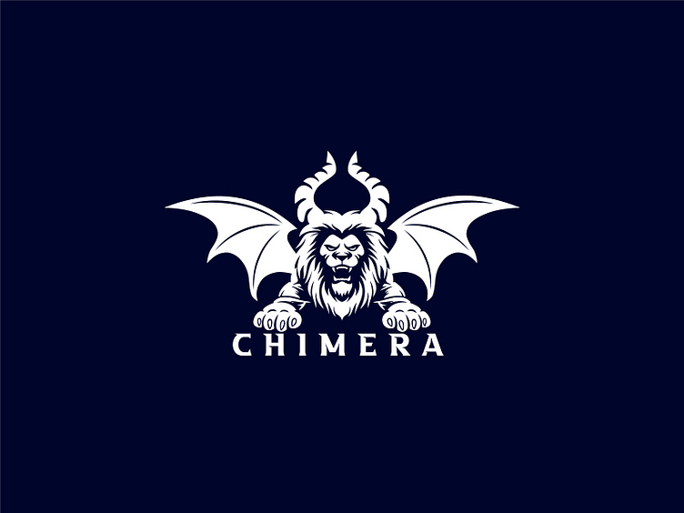 Chimera Logo by Hussnain Graphics on Dribbble