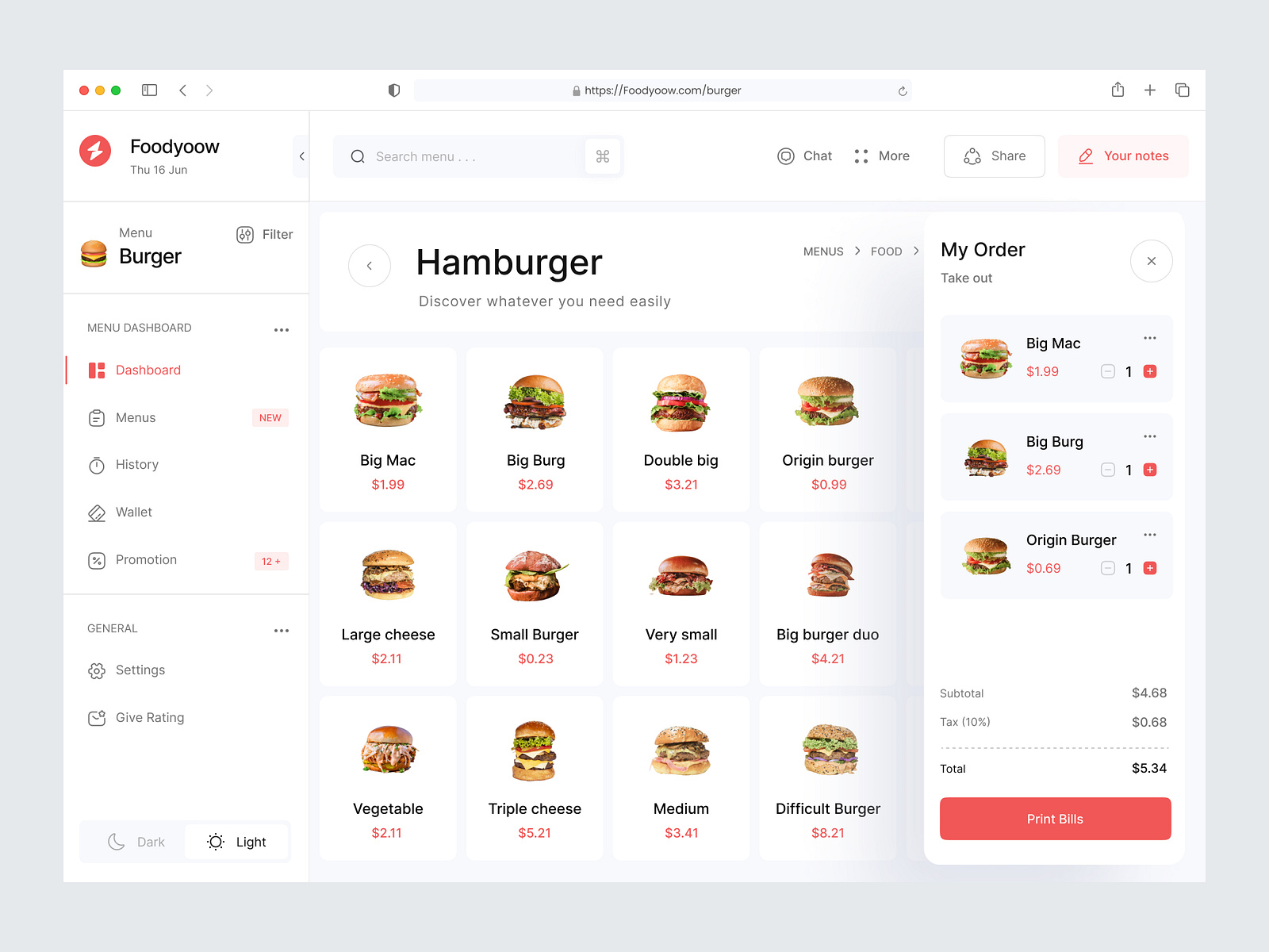 Cashier food pos by Adalahreza 🐺 for Kretya Studio on Dribbble