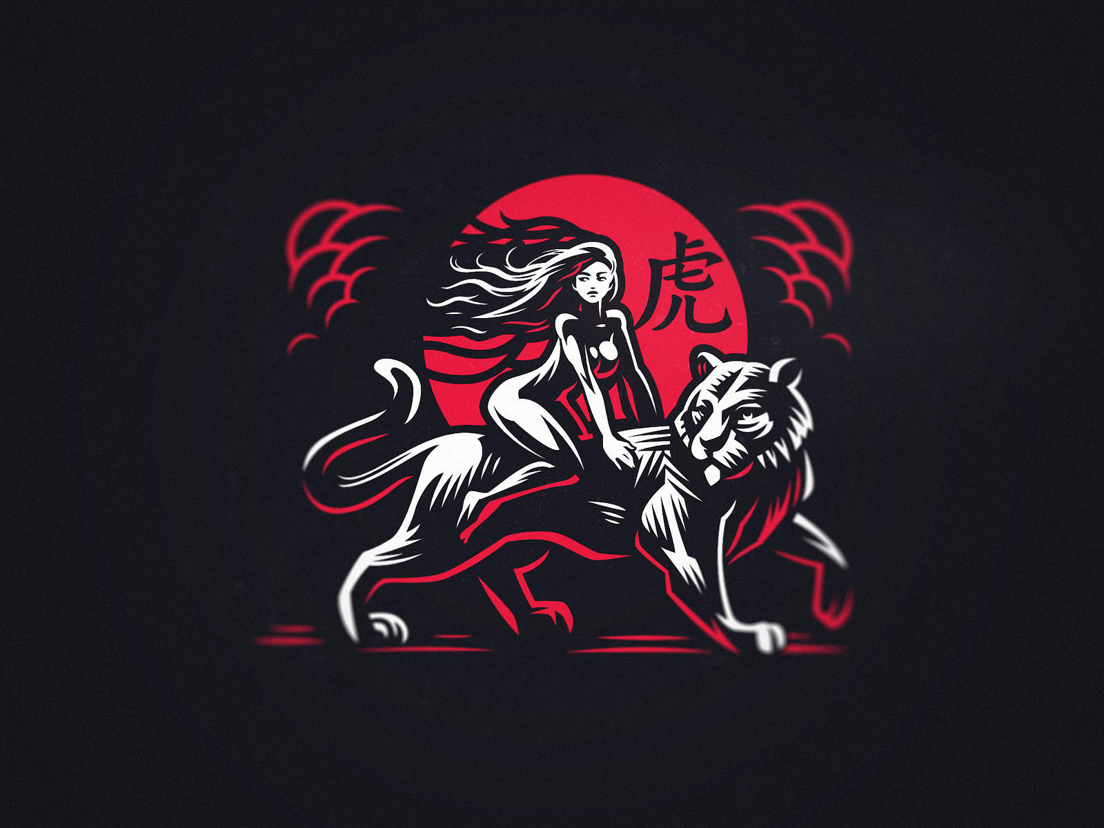 Tiger rider by Nick Molokovich on Dribbble