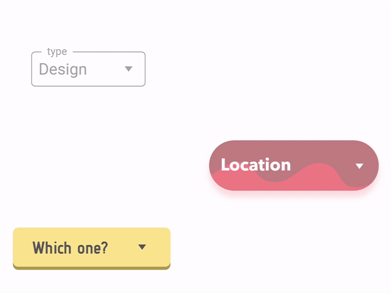 Daily UI #027 - Drop Down by Emilia Lopez on Dribbble