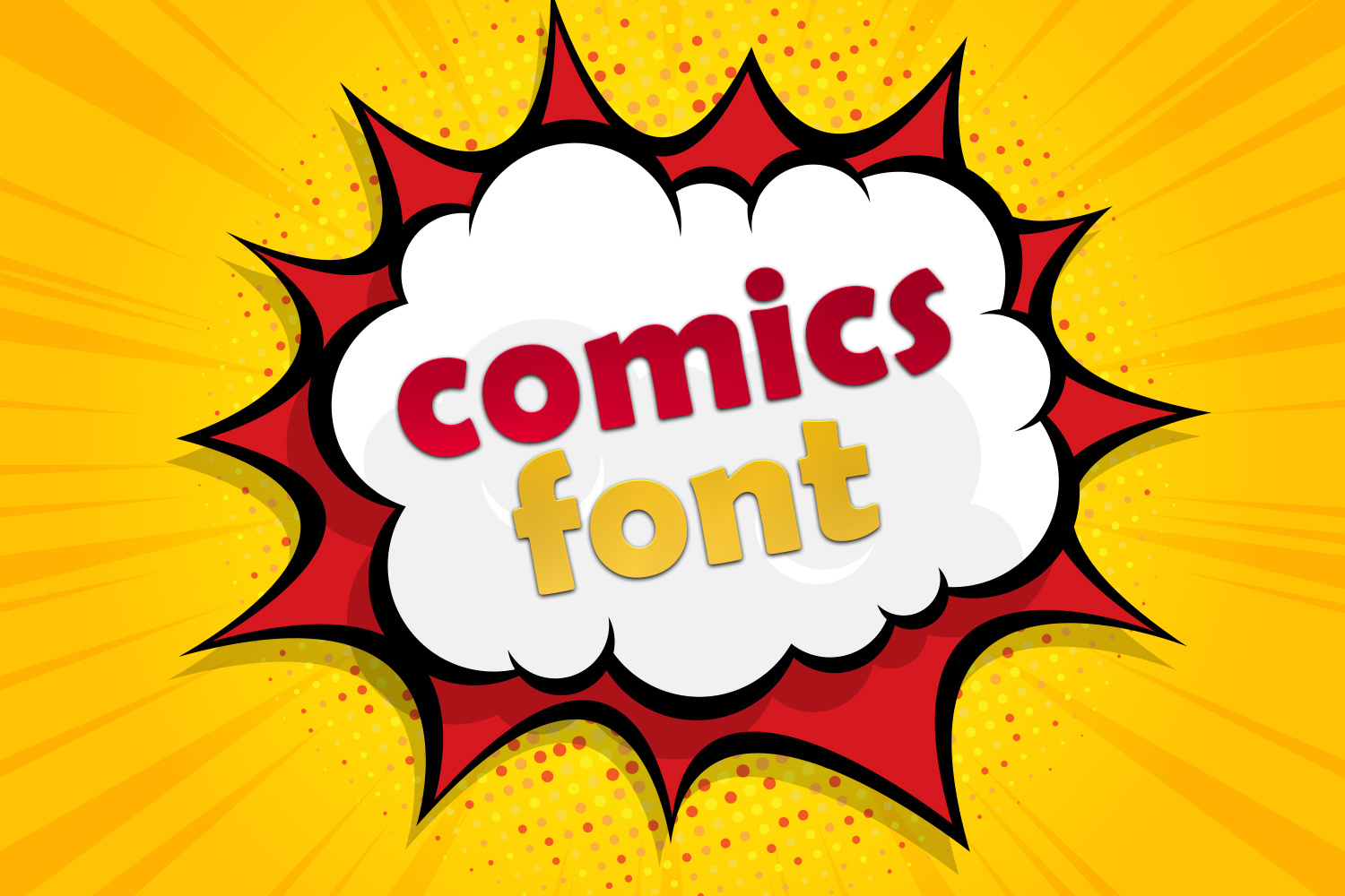 Comics Font by OWPictures on Dribbble