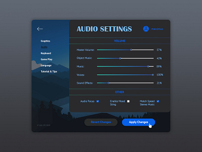 Game Settings designs, themes, templates and downloadable graphic ...