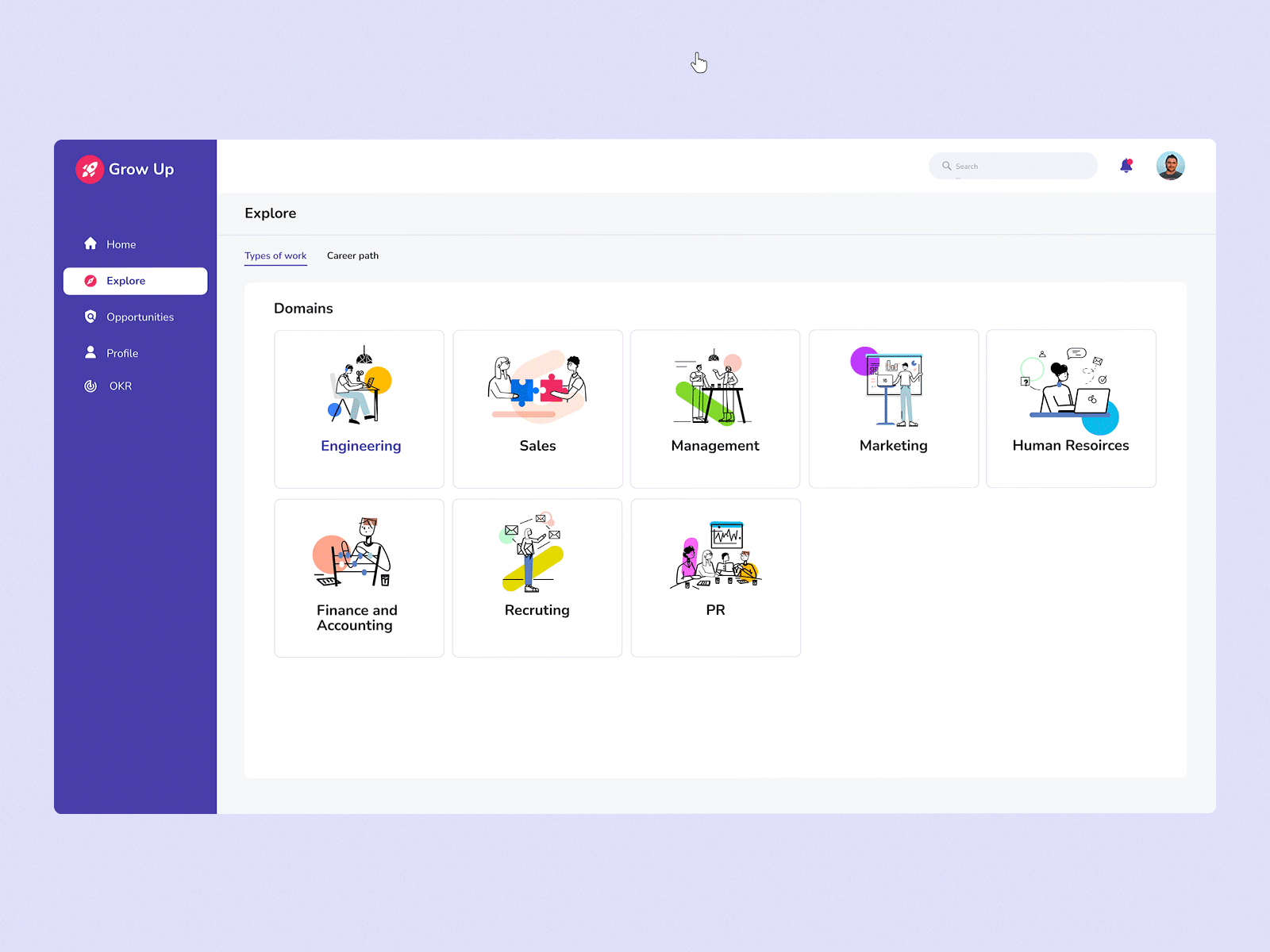 Grow Up UI by Binary Studio on Dribbble