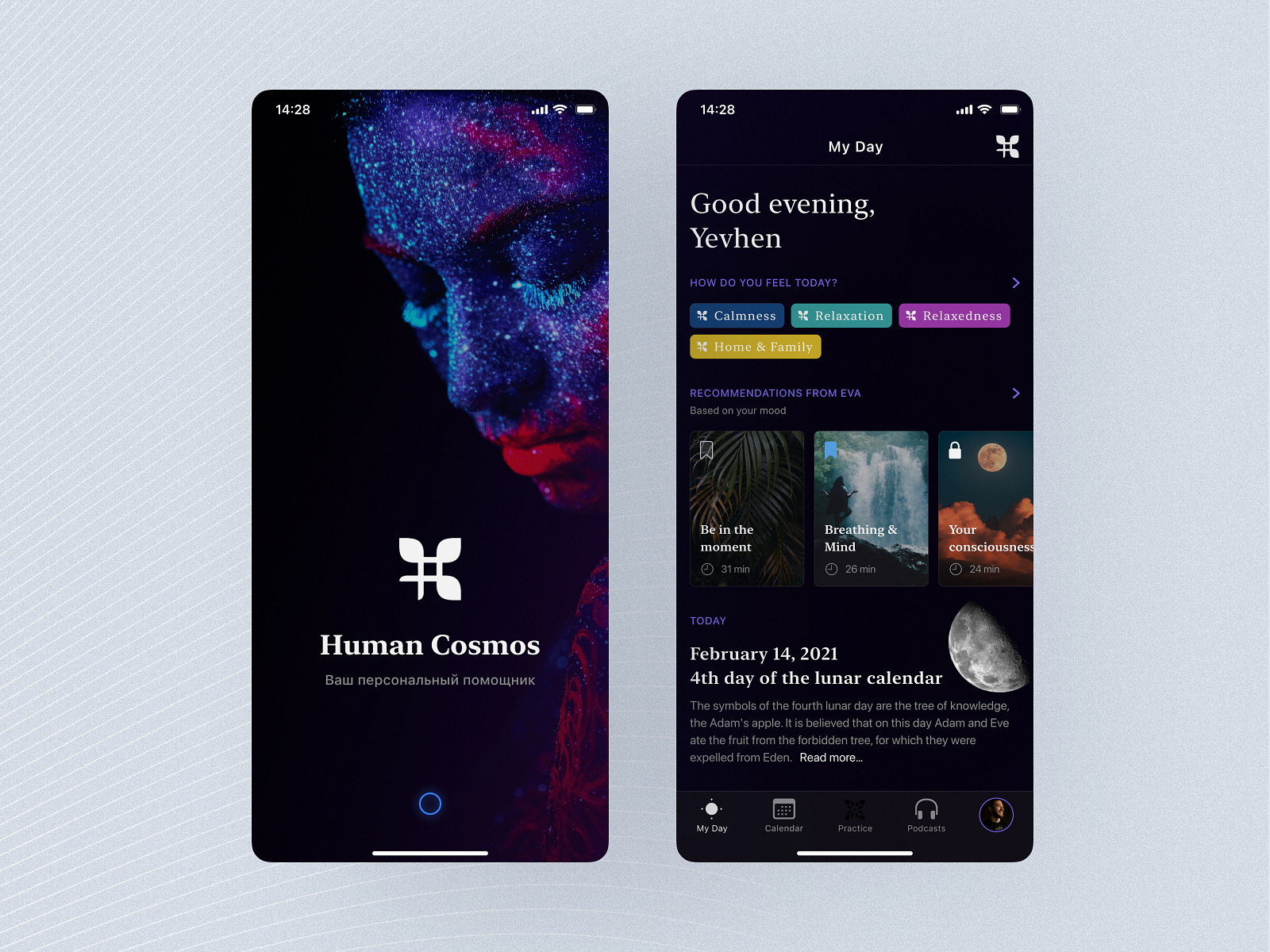 Human Cosmos by Yevhen Havrylenko on Dribbble