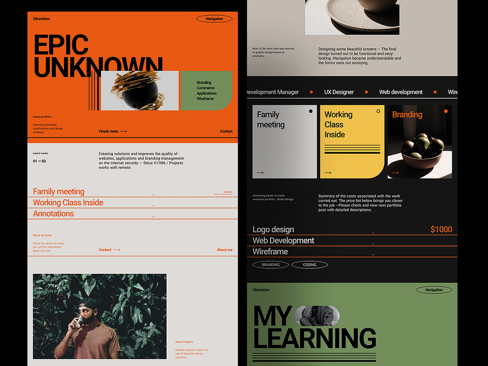 Browse thousands of Graphic Designer Portfolio images for design ...