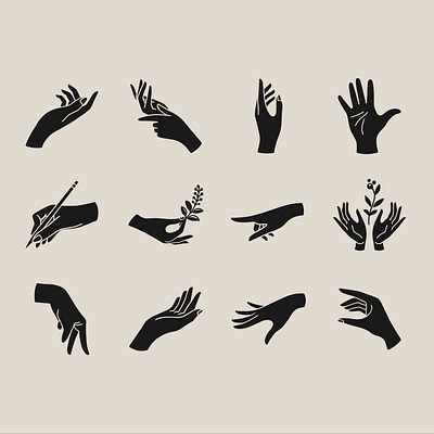 Hands icon collection by Laymik by Jeremy Elliott for Noun Project on ...