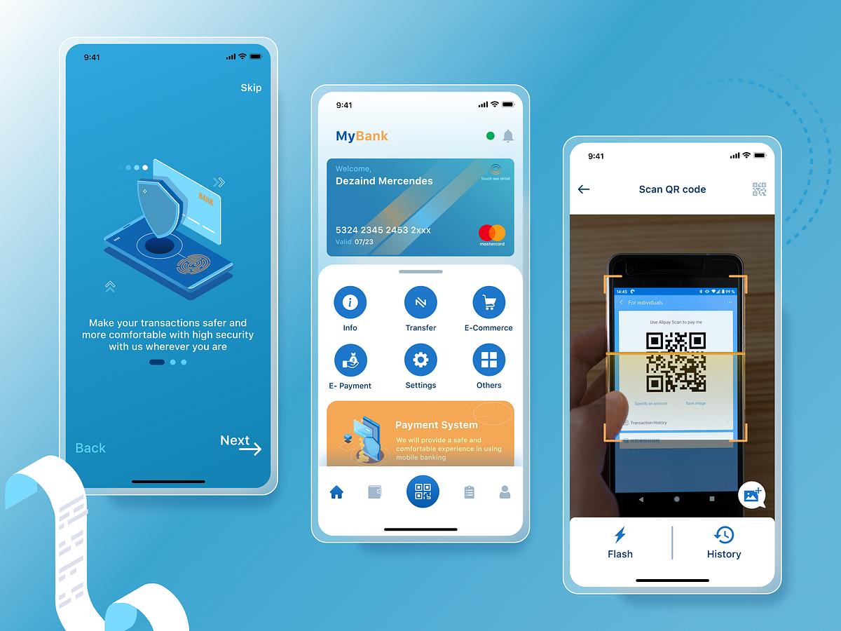 Mobile Banking Apps by Dena Wahyudi on Dribbble