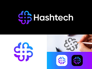 Hashtech Logo Brand Guidelines by Sumon Yousuf on Dribbble